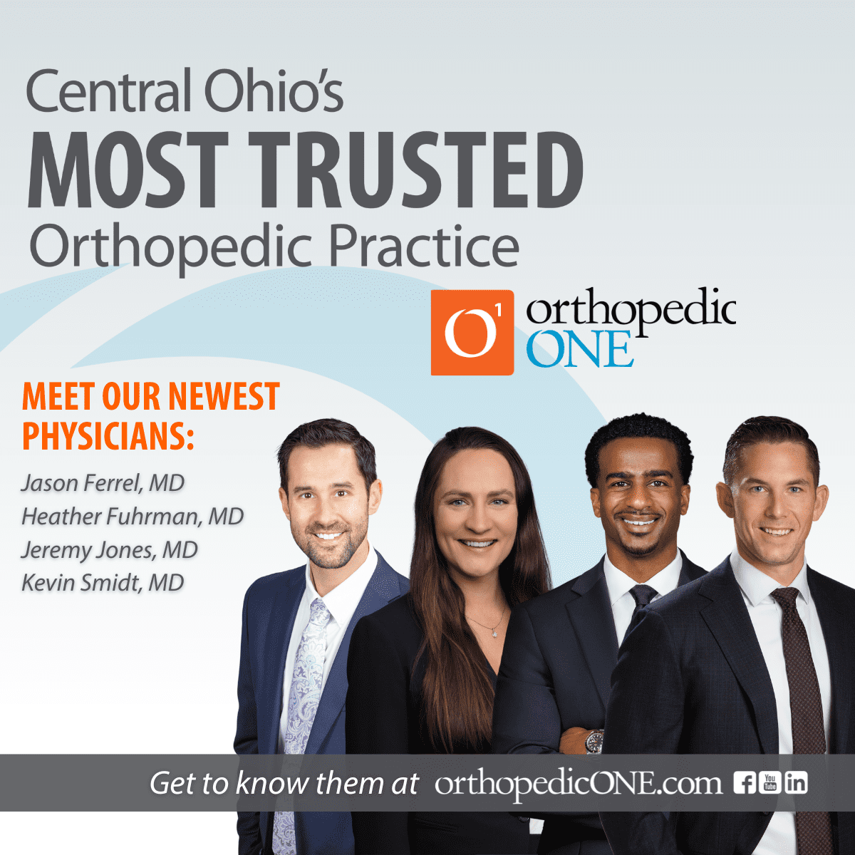 Orthopedic ONE Announces Four New Physicians Joining this Fall ...
